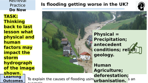 Edexcel B GCSE Geography Rivers Lessons | Teaching Resources