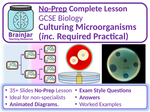 Culturing Microorganisms (Growing Bacteria) | Teaching Resources