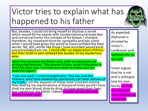 Frankenstein Chapter 22 | Teaching Resources