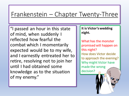 Frankenstein Chapter 23 | Teaching Resources