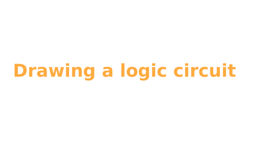 Logic circuits | Teaching Resources