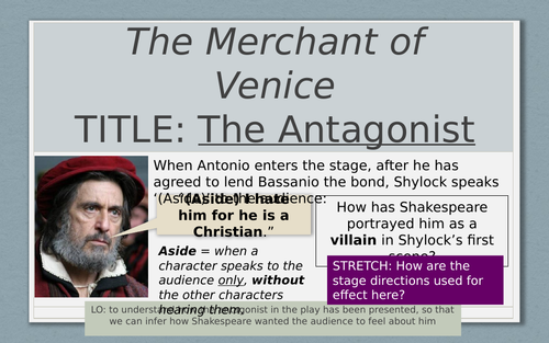 The Merchant of Venice Unit KS4 | Teaching Resources