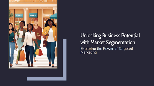 Marketing and Market Segmentation | Teaching Resources