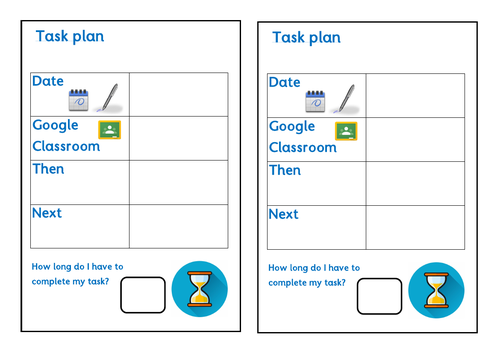 SEND Task Plan | Teaching Resources