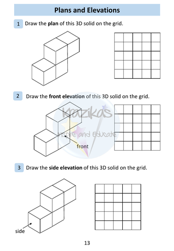 Level 1 Functional Skills Maths - 3 D Shapes - Workbook | Teaching ...