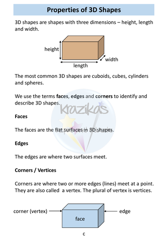 Level 1 Functional Skills Maths - 3 D Shapes - Workbook | Teaching ...