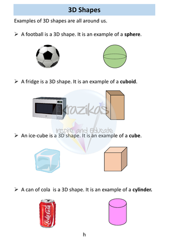 Level 1 Functional Skills Maths - 3 D Shapes - Workbook | Teaching ...
