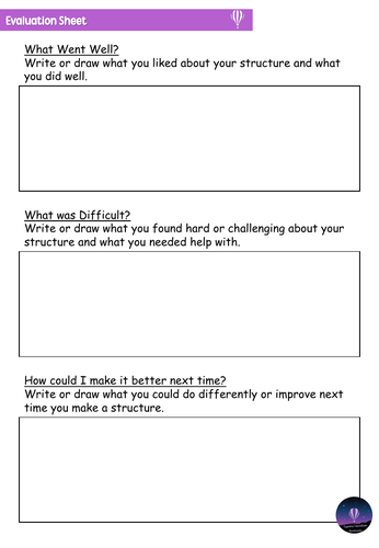 KS1 Strong Structures - Design and Technology Unit - 6 Lessons ...
