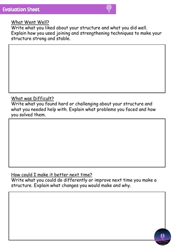 KS1 Strong Structures - Design and Technology Unit - 6 Lessons ...