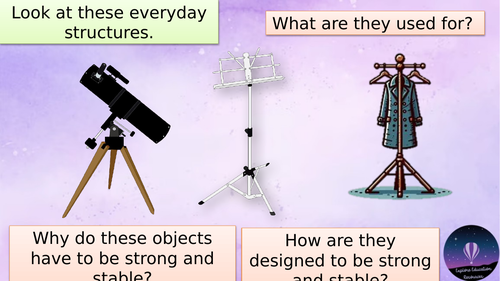 KS1 Strong Structures - Design and Technology Unit - 6 Lessons ...