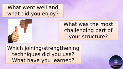 KS1 Strong Structures - Design and Technology Unit - 6 Lessons ...