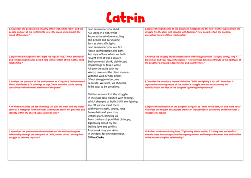 Edexcel Conflict Poetry Revision Booklet | Teaching Resources