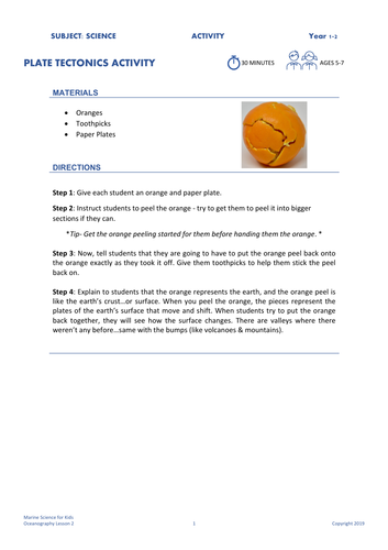 8 Ocean Lessons for Kids (Complete set for ages 5+): Marine Biology ...