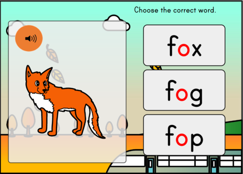The Ultimate Phonics Word Builder Game: Short 'O' Multiple Choice ...