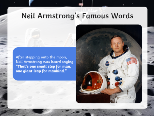 Unlock the Universe in Your Classroom with this Neil Armstrong ...
