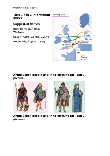 Anglo Saxon Tribal Warfare | Teaching Resources