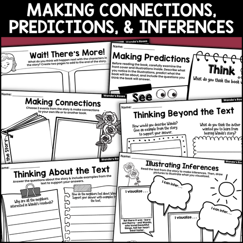 Wanda's Roses Interactive Read-Aloud Book Companion Activities for IRA ...