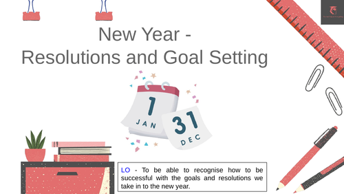 New Year, Resolutions & Goal Setting | Teaching Resources