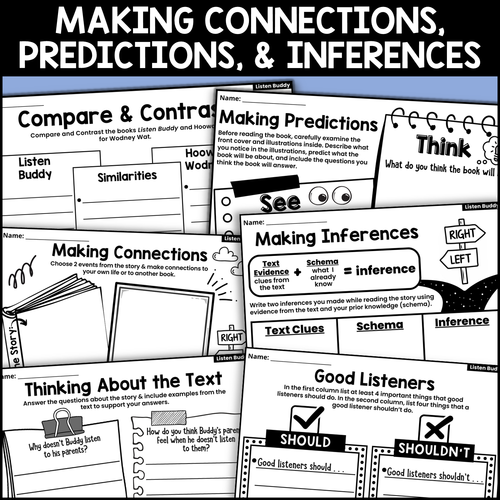 Listen Buddy Interactive Read-Aloud Book Companion Activities for IRA ...