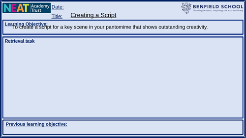 DRAMA - Pantomime | Teaching Resources