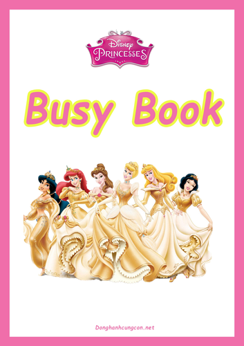 The Disney Princesses Busy Book | Teaching Resources