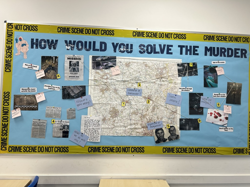 Criminology Display Board | Teaching Resources
