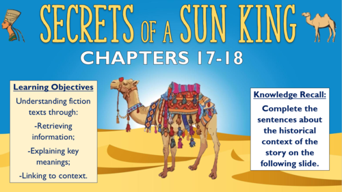 Secrets of a Sun King - Big Bundle! | Teaching Resources