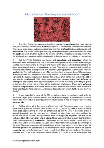 Short Story Study: Edgar Allan Poe, 'The Masque of the Red Death ...