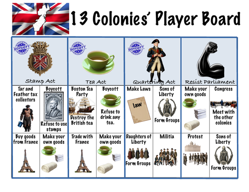 American Revolution Board Games #5 War Debt | Teaching Resources
