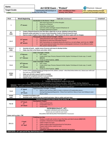 IGCSE Art and Design 2024 - Component 2 ESA Student Guidance and Artist ...