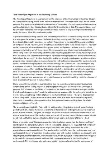A Level RS essay examples, some with tasks. | Teaching Resources