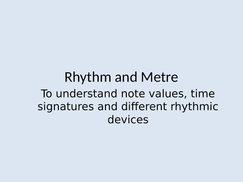 Introduction to AQA GCSE Music | Teaching Resources Introduction to AQA GCSE Music | Teaching Resources
