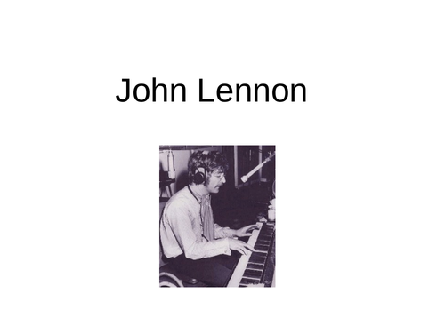 John Lennon The Beatles Vietnam War Modern History Planning US UK History | Teaching Resources