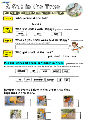 Stage 3 Stories - A Cat in the Tree - Oxford Reading Tree | Teaching ...