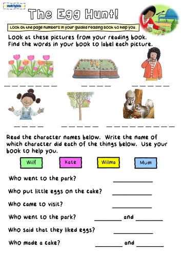 Stage 3 Stories - The Egg Hunt - Oxford Reading Tree | Teaching Resources