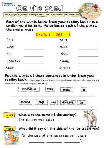Stage 3 Stories - On the Sand - Oxford Reading Tree | Teaching Resources