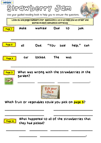 Stage 3 – More Stories A - Strawberry Jam - Oxford Reading Tree ...