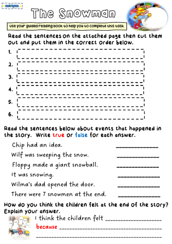 Stage 3 – More Stories A - The Snowman - Oxford Reading Tree | Teaching ...