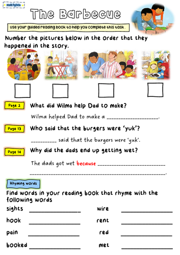 Stage 3 – More Stories B - The Barbecue - Oxford Reading Tree ...