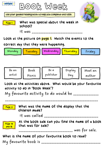 Stage 3 – More Stories B - Book Week - Oxford Reading Tree | Teaching ...
