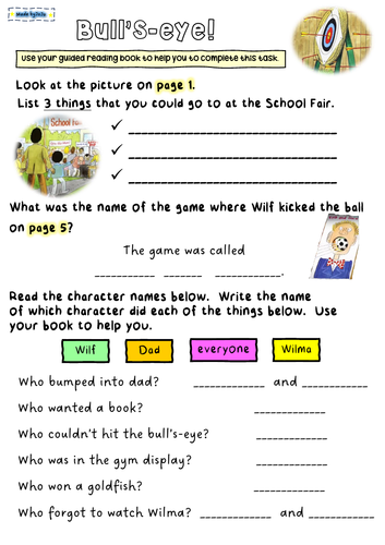 Stage 3 – More Stories B - Bull's-eye! - Oxford Reading Tree | Teaching ...