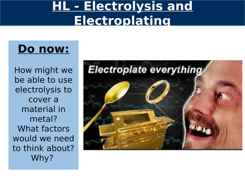 Reactivity 3.2 - Electron transfer reactions. New 2025 Syllabus. IB ...
