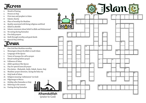 Islam Reading Comprehension | Teaching Resources