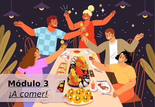 KS3 Spanish - Viva 2 - Module 3 (¡A comer!) - Lesson for unit 1 (¿Qué ...