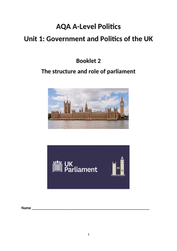 UK Parliament lessons | Teaching Resources