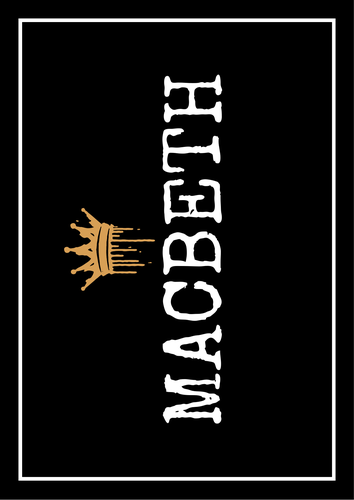 12 X Macbeth Display Key Quote Classroom Posters English Literature ...