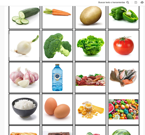 Spanish English Comida Food - Card Matching | Teaching Resources