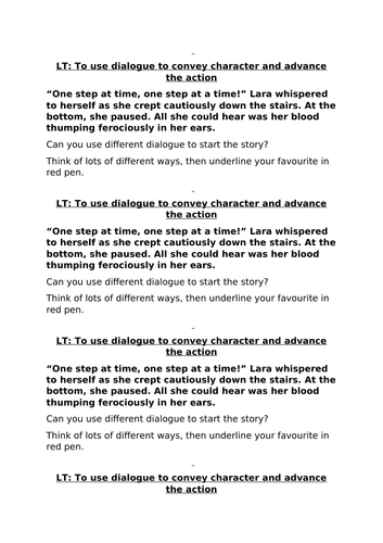 Year 5/6 Suspense Writing English | Teaching Resources