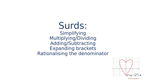 Surds - worked out questions PowerPoint | Teaching Resources Surds - worked out questions PowerPoint | Teaching Resources