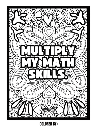 Math New Year Resolutions, Math Themed Goal Setting Activities Bulletin ...